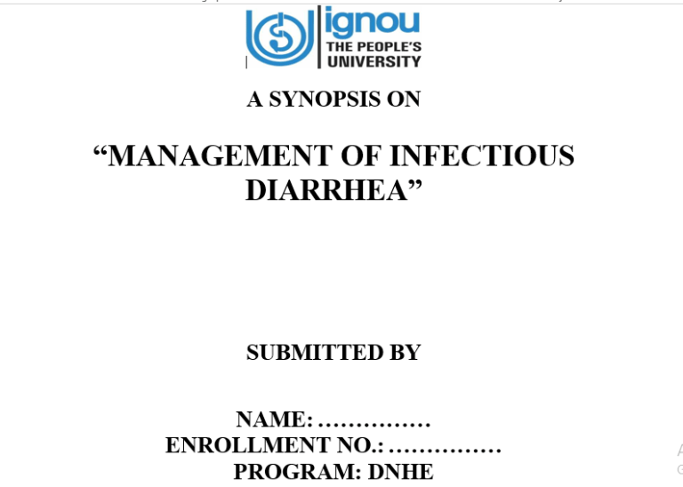 Ignou DNHE Project Report | DNHE 4 Solved Project Ignou DNHE Project Report | DNHE 4 Solved Project
