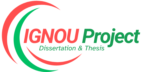 IGNOU MBA Project (MMPP-001) - Complete Guide